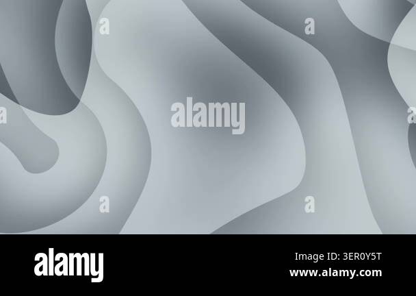 Abstract fluid shapes in grayscale, with smooth transitions and soft ...