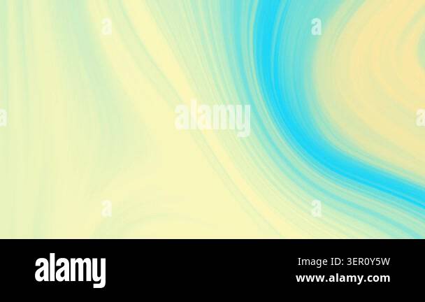 Abstract Blue Yellow Beige swirling background pattern Stock Video ...