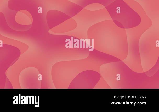 Abstract pink background with smooth flowing shapes Stock Video Footage ...