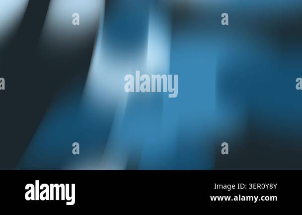 Abstract blue and white light streaks with motion blur, creating a ...