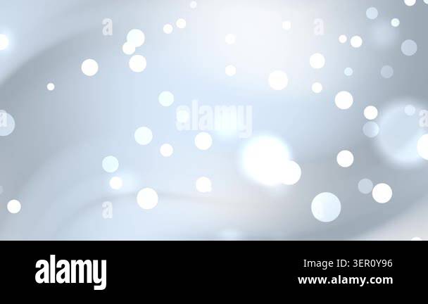 Soft, glowing bokeh lights gently float and twinkle against a smooth ...