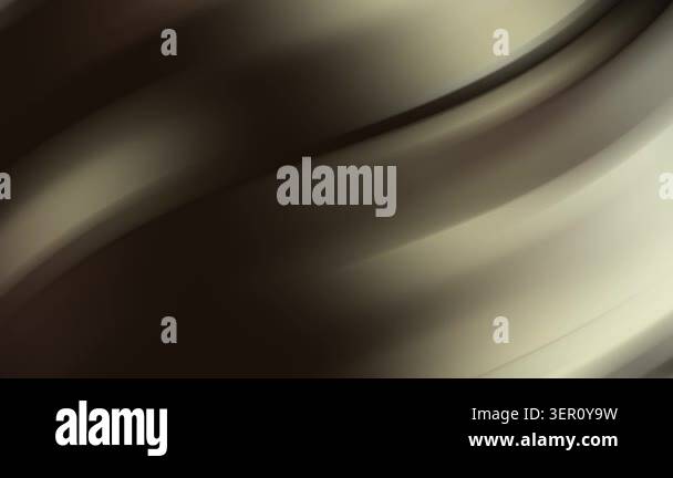 Abstract flowing waves of light and shadow in a smooth, dark, and ...