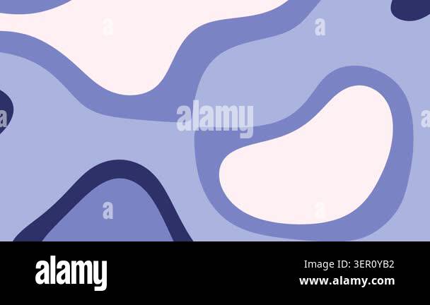 Abstract background with flowing organic shapes in shades of blue and ...