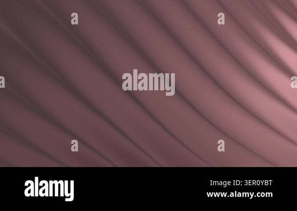 Abstract background with flowing, rippling fabric or liquid in a soft ...
