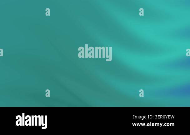 Abstract flowing background with soft waves of teal and blue colors ...
