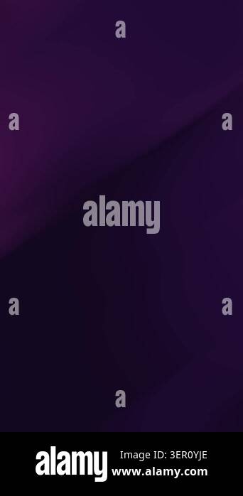 Vertical video showing abstract dark purple background with soft light ...