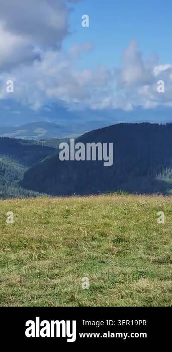 view of the mountains Stock Video Footage - Alamy