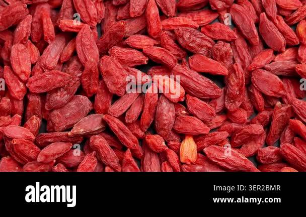 Dried Goji Berries Background. Healthy Superfoods. Functional Food ...