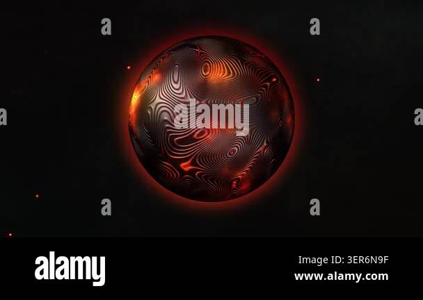 Neon glowing abstract spiral tunnel animation, futuristic purple blue ...