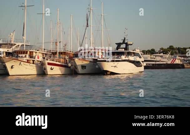 2025.09.12. - Split, Croatia: Port of Split. Editorial use Stock Video ...
