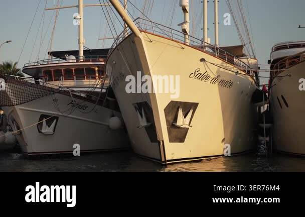 2025.09.12. - Split, Croatia: Port of Split. Editorial use Stock Video ...
