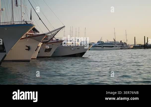 2025.09.12. - Split, Croatia: Port of Split. Editorial use Stock Video ...
