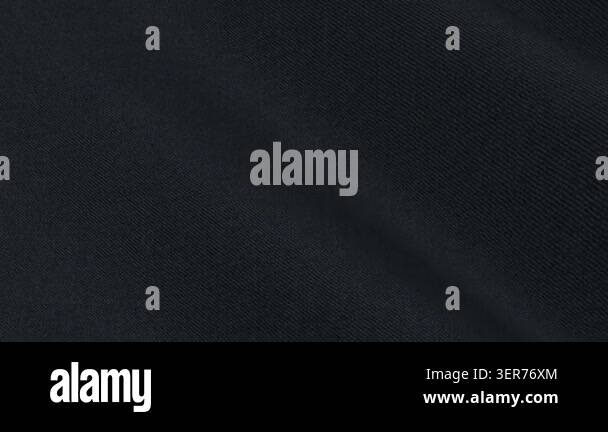 Midnight Blue Wool Twill Fabric cascading in deep dark navy waves of ...