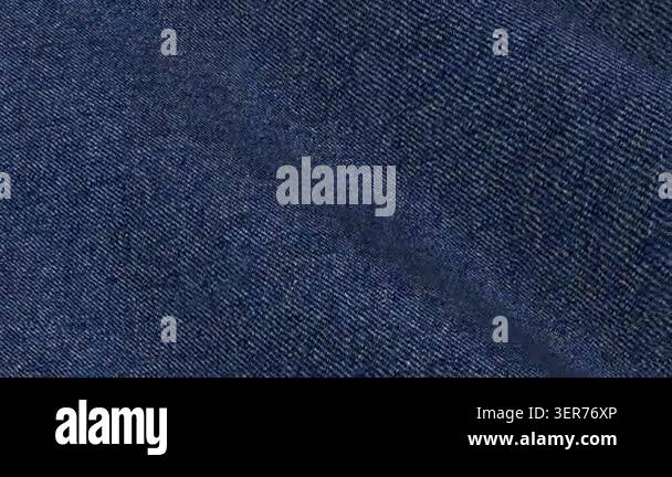 Italian Blue Twill Flannel Wool Fabric flowing in elegant waves of ...