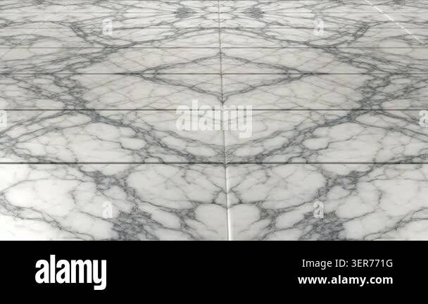 Elegant motion movement over Arabescato white marble tiles seamless ...