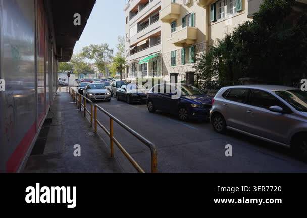2025.09.12. - Split, Croatia: A scene of daily traffic and urban life ...