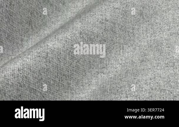 Light Gray Coarse Tweed Fabric moving in heavy rustic waves of premium ...