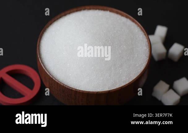 The sugar ban sign as a concept to stop the problem of diabetes and ...