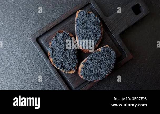 Black caviar from beluga or sturgeon, an expensive delicacy for ...