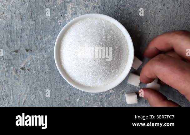 The sugar ban sign as a concept to stop the problem of diabetes and ...