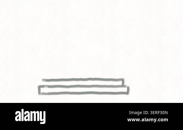 Animated bank building with a clear financial institution design ...