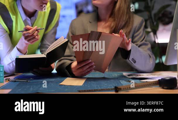 Women architects choose flooring materials for future luxury apartments ...
