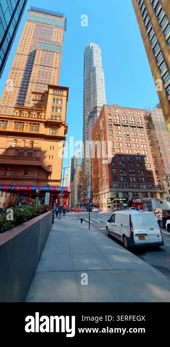 New York, USA, 22 May 2026: Manhattan Street With Historic Building ...