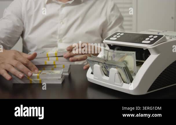 Male hand counting dollars. Businessman hold money in hand. Business ...