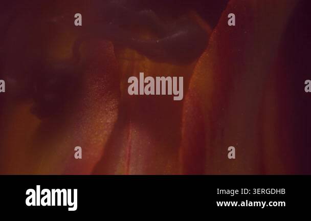 Bud fog. Ink wave. Blur yellow red color smoke texture tulip nature ...