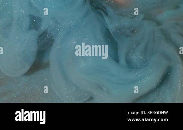 Paint fume. Haze texture. Blur blue orange colorful glitter splash fog ...