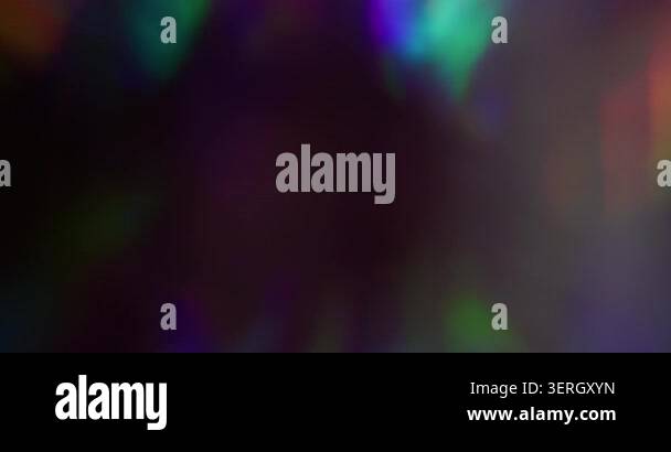 Film effect flare. Blur rainbow lens. Defocused green yellow multicolor ...