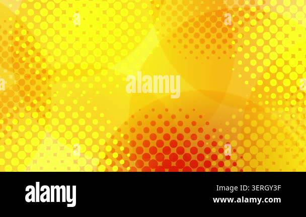Abstract Golden Yellow Halftone Pattern 4K Stock Video Footage - Alamy