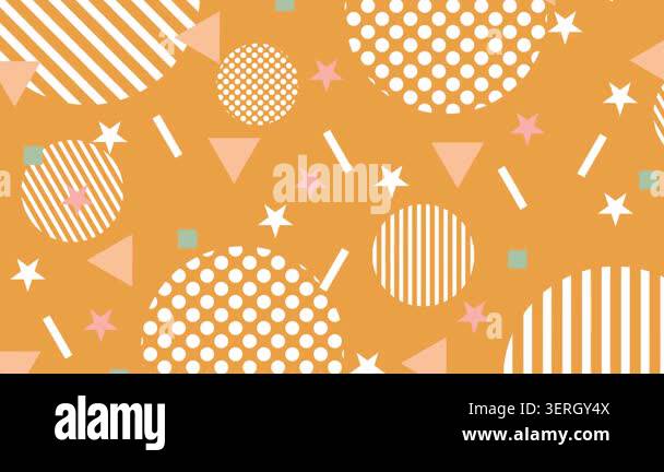 Geometric Shapes and Patterns Motif 4K Stock Video Footage - Alamy