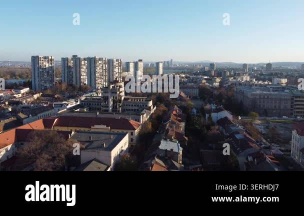 aerial view of kyiv city, ukraine Stock Video Footage - Alamy