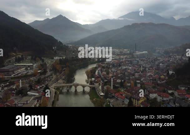 view from the top of the mountain Stock Video Footage - Alamy