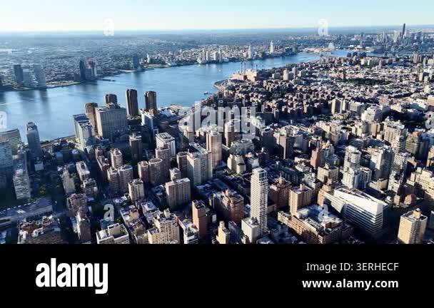 new york city skyline Stock Video Footage - Alamy