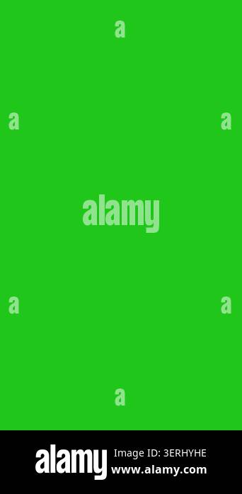 UI List Menu Icons Animation Green Screen Web and Mobile App Elements ...