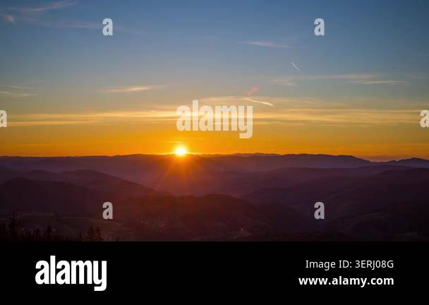 The bright scorching evening sun spread its sunset rays over the ...