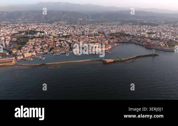 Beautiful Old city, Greece and best scenic places - panorama of ...