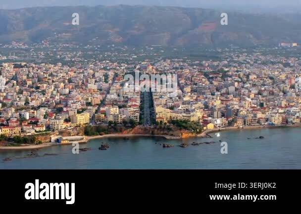 Beautiful Old city, Greece and best scenic places - panorama of ...