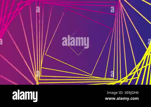abstract background with lines and dots Stock Video Footage - Alamy