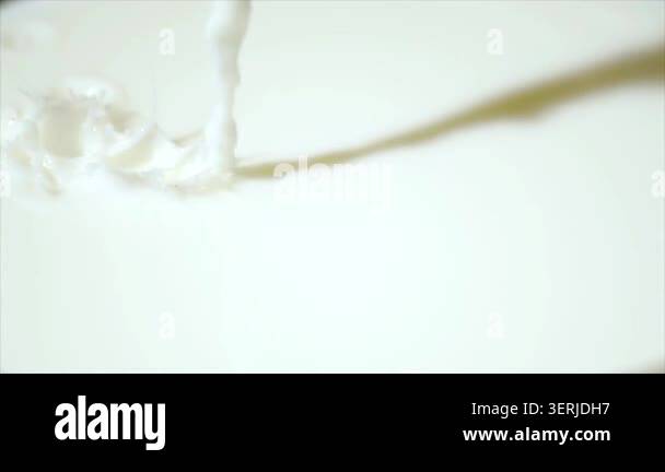abstract blurred milk background Stock Video Footage - Alamy