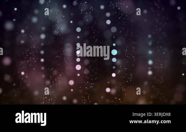abstract background with bokeh lights Stock Video Footage - Alamy