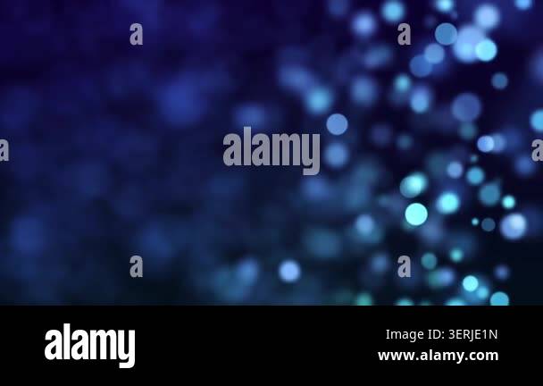 blue bokeh background. defocused abstract lights Stock Video Footage ...