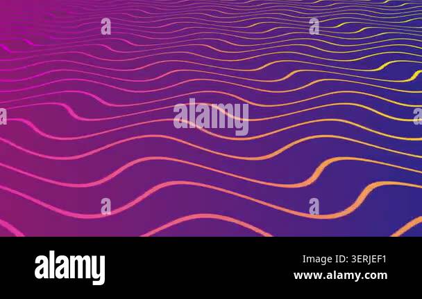 Abstract background with colorful lines. illustration Stock Video ...