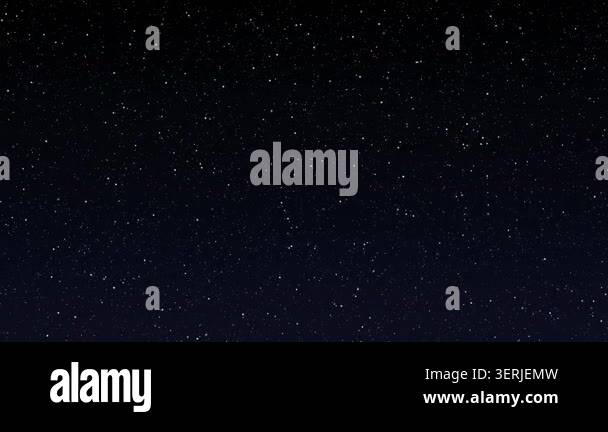 the star is in the night sky Stock Video Footage - Alamy