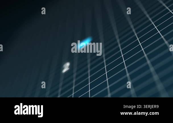 Close up on Loading Digital Number Display Stock Video Footage - Alamy