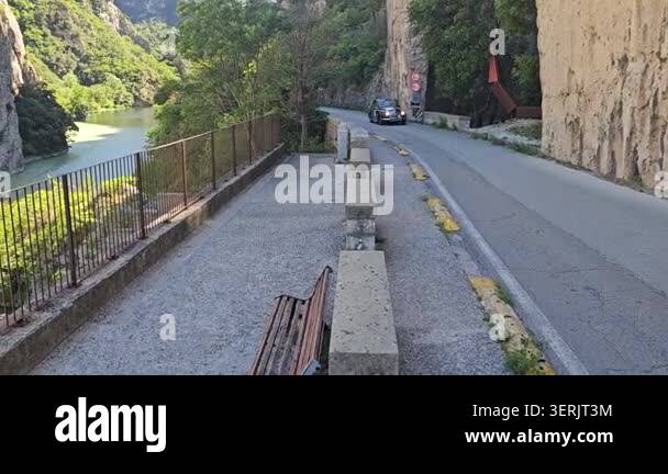 n this video, we take you trackside to the spectacular Gola del Furlo ...