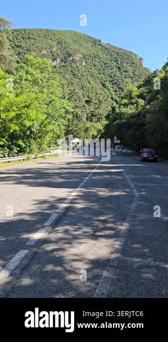 n this video, we take you trackside to the spectacular Gola del Furlo ...