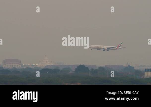 BANGKOK, THAILAND - JANUARY 13, 2026: Emirates Boeing 777-300ER ...
